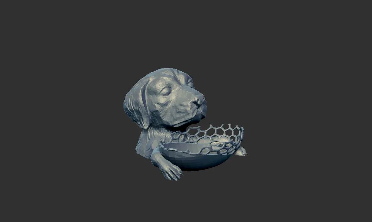 Dog bowl by Happy print | Download free STL model | Printables.com