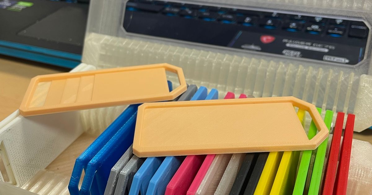 Sample for stickers by Atelier de JB | Download free STL model ...