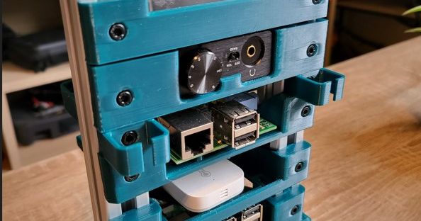 Modular 3" rack (for Raspberry Pi and other small electronics) by ...