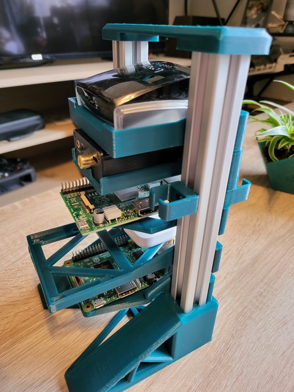 Modular 3" rack (for Raspberry Pi and other small electronics) by ...