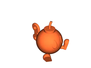 Bombomb(EASY PRINT) by RustyFuzzdoor | Download free STL model ...