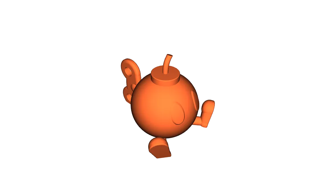 Bombomb(EASY PRINT) by RustyFuzzdoor | Download free STL model ...