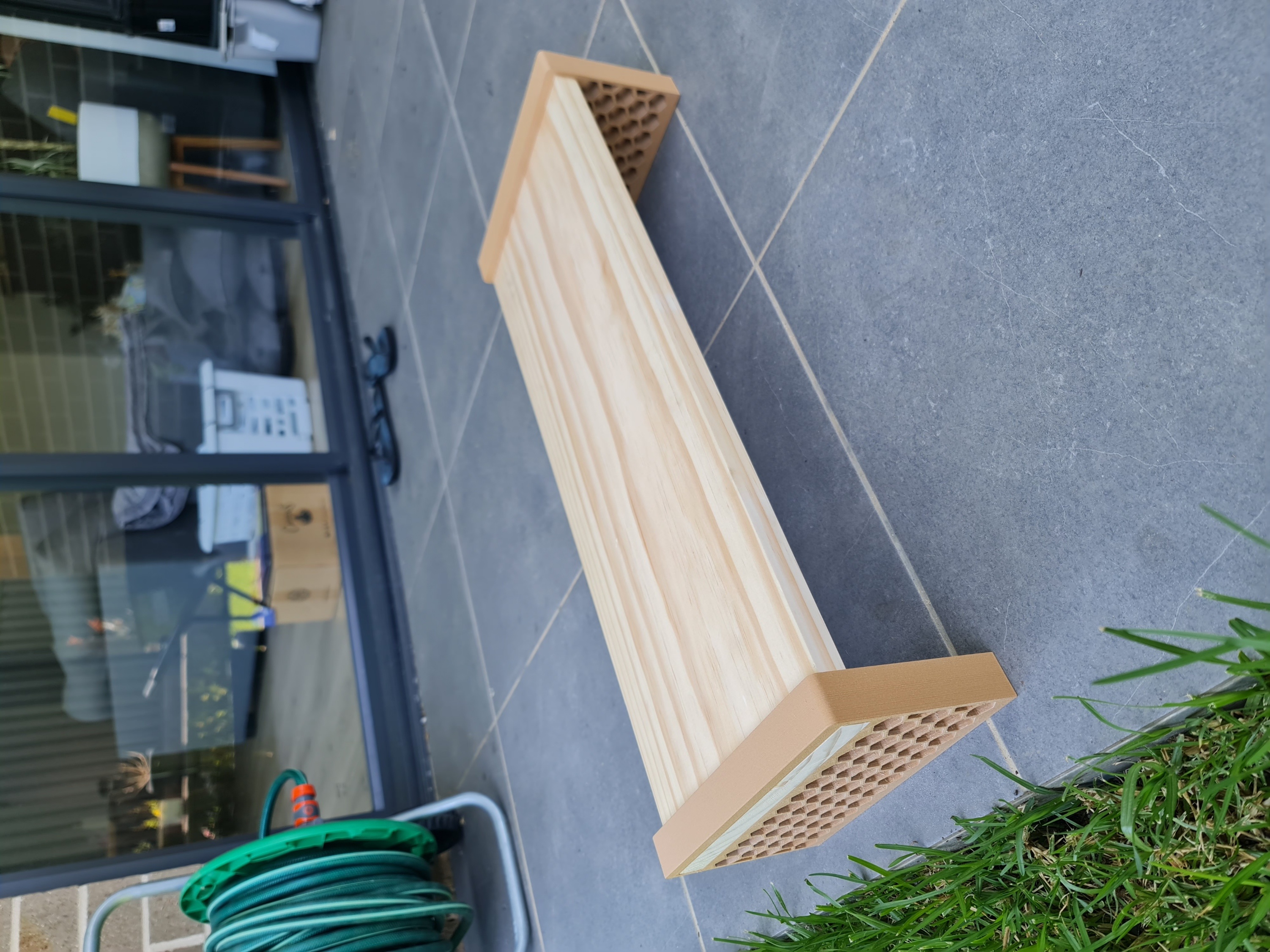 Honeycomb monitor stand (fits 235mm wide board) by sengineer | Download ...