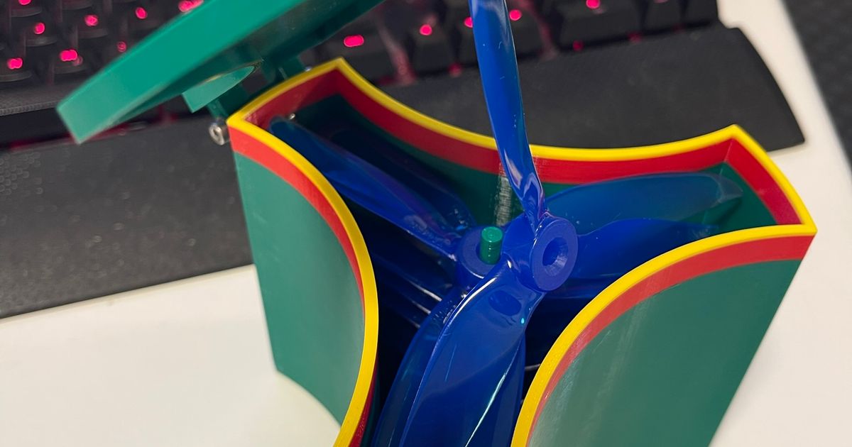 Prop case for 5" fpv props. by scrappy79 | Download free STL model ...