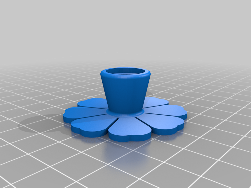 Flower hook or handle by Geoff | Download free STL model | Printables.com