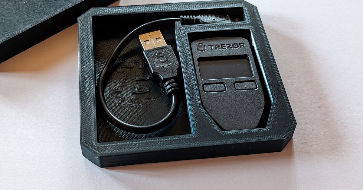 Trezor Model One Case by nyknyc | Download free STL model | Printables.com