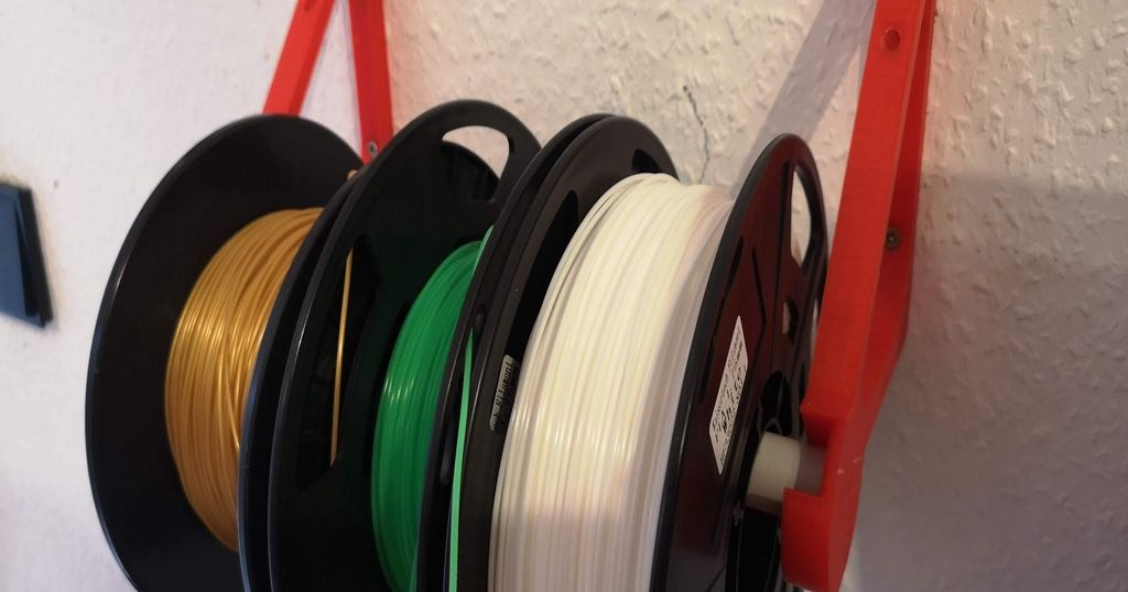 Filament Wall mount by Rennkeks | Download free STL model | Printables.com