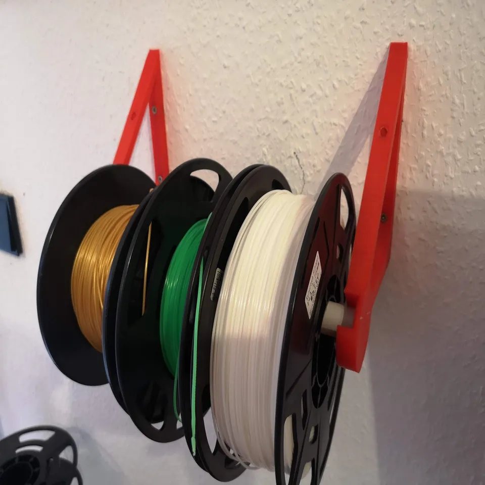 Filament Wall mount by Rennkeks | Download free STL model | Printables.com