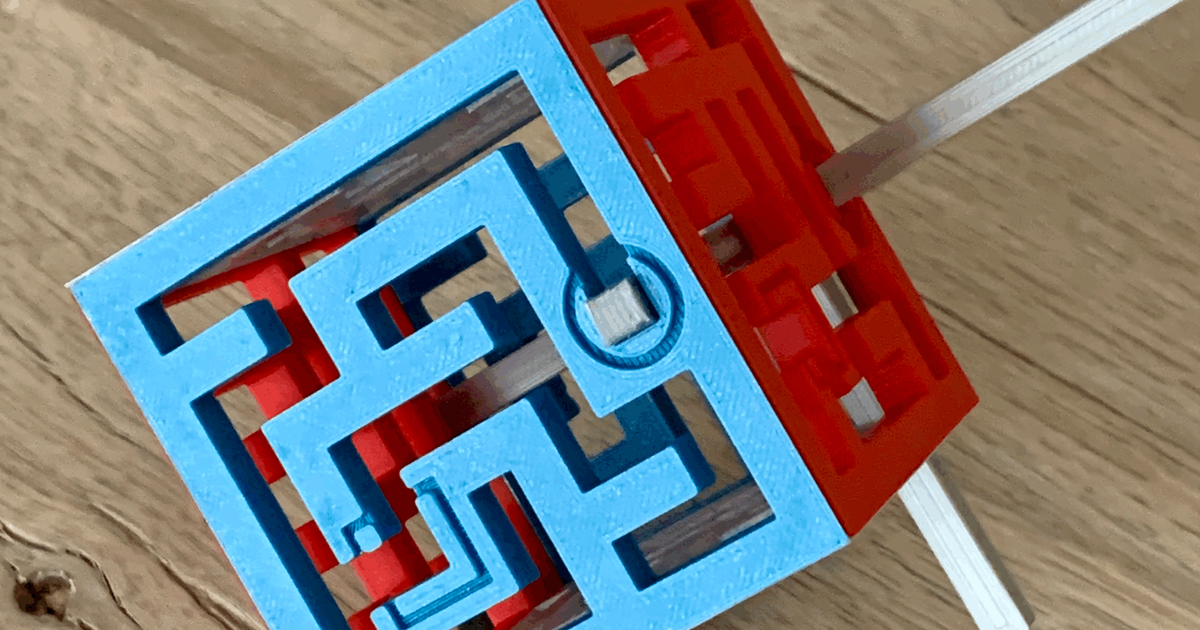 Oskars Cube Maze Puzzle by Markus_p | Download free STL model ...