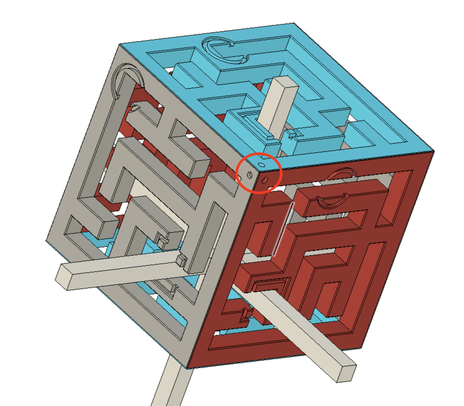 Oskars Cube Maze Puzzle by Markus_p | Download free STL model ...