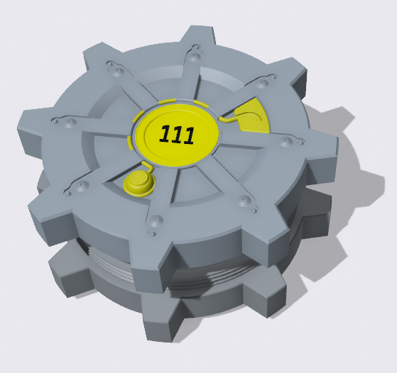 Fallout Coaster Set (Update: Pre-Sliced Plates) by RC3D | Download free ...
