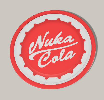 Fallout Coaster Set (Update: Pre-Sliced Plates) by RC3D | Download free ...