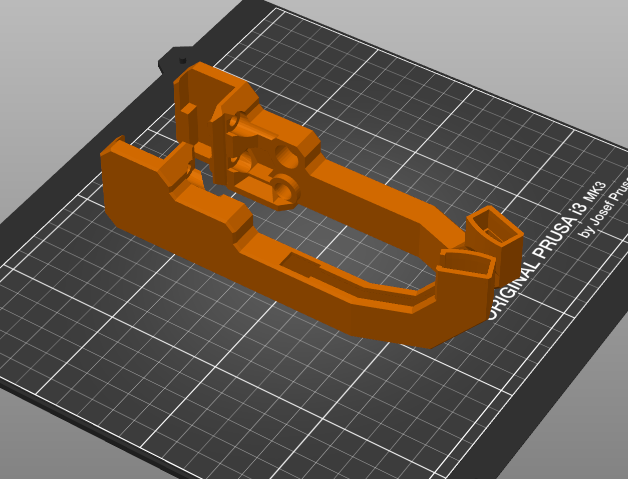 Prusa MK3 Bear Upgrade LED Light Mount by monkizzle | Download free STL ...