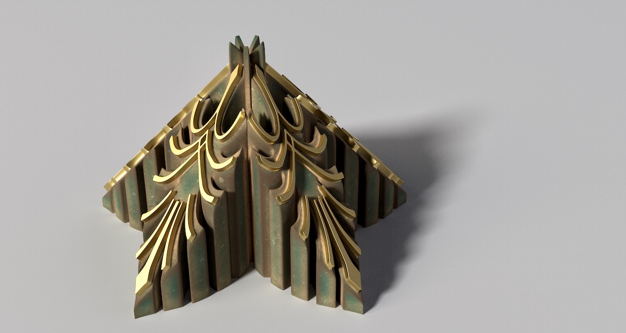 Golden Leaf Replication by SteedMaker | Download free STL model ...