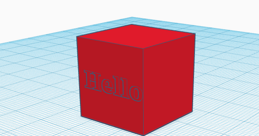 Hello Cube by IanE | Download free STL model | Printables.com