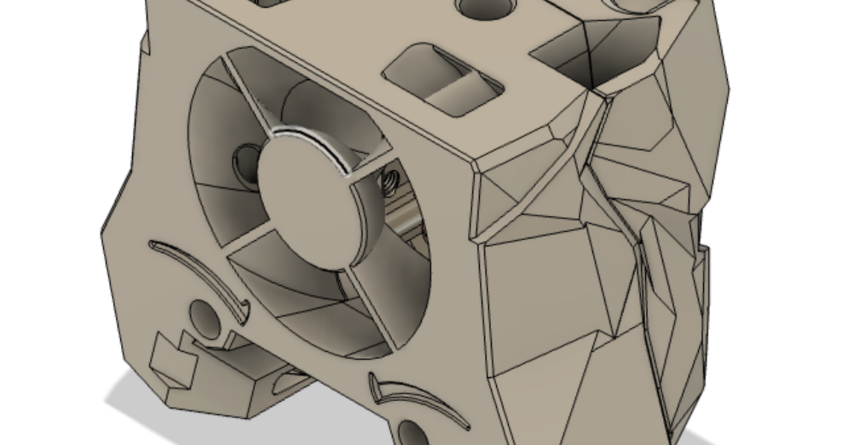 Stealthburner Printhead Phaetus (DropEffect) XG by DoubleT | Download free STL model ...