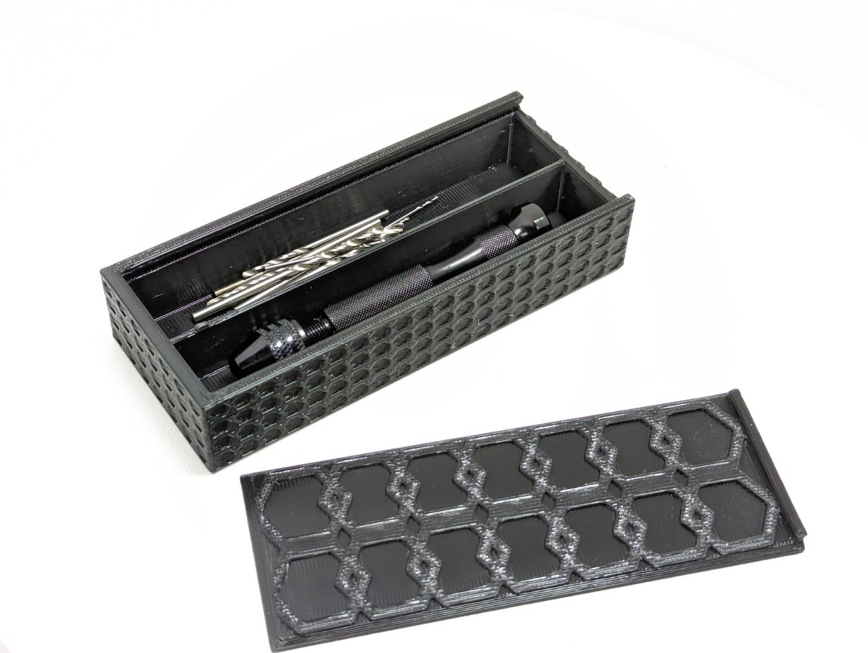 Slide Top Box / Box for Mini hand drill by Jeff Hengesbach | Download ...