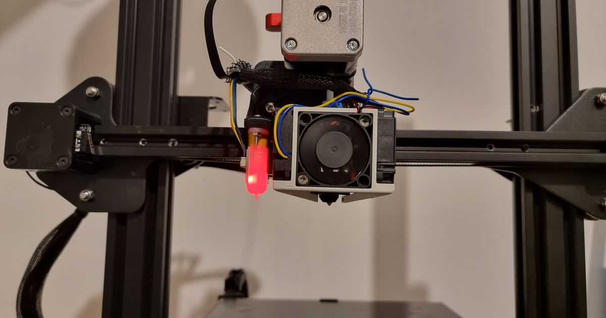 Ender 3 v2 Fan Shroud by Knubzn | Download free STL model | Printables.com