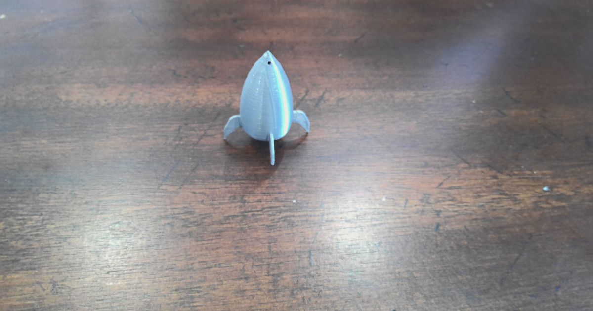 Rocket Ornament by Connor Yeats | Download free STL model | Printables.com