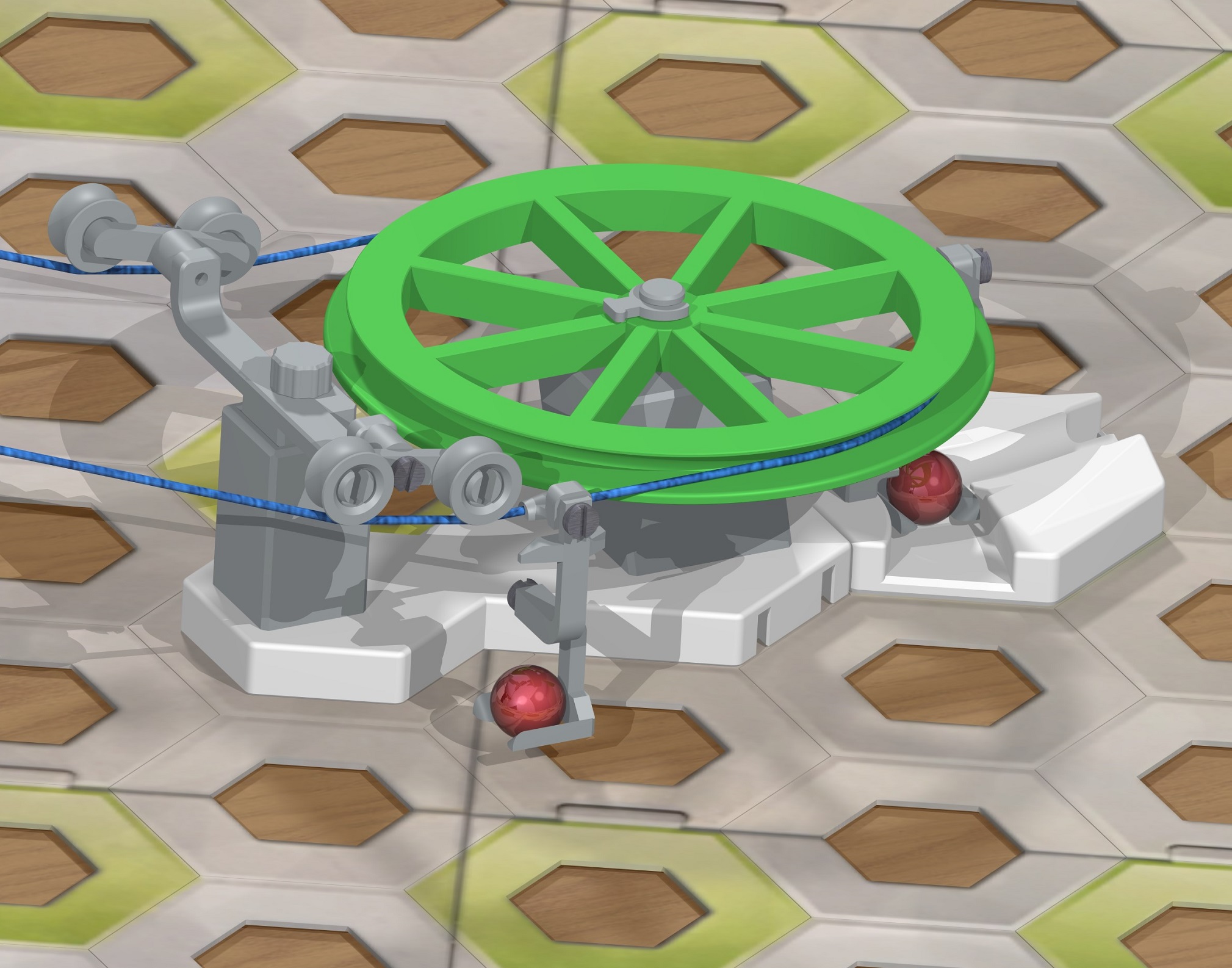 chair lift - compatible to gravitrax by MK_Design | Download free STL ...
