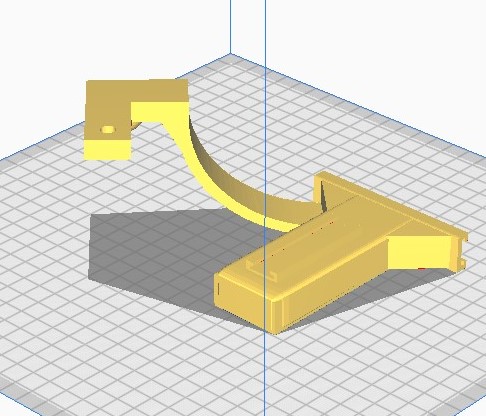 Raspberry Pi with touch screen mount with webcam for side of Kobra ...