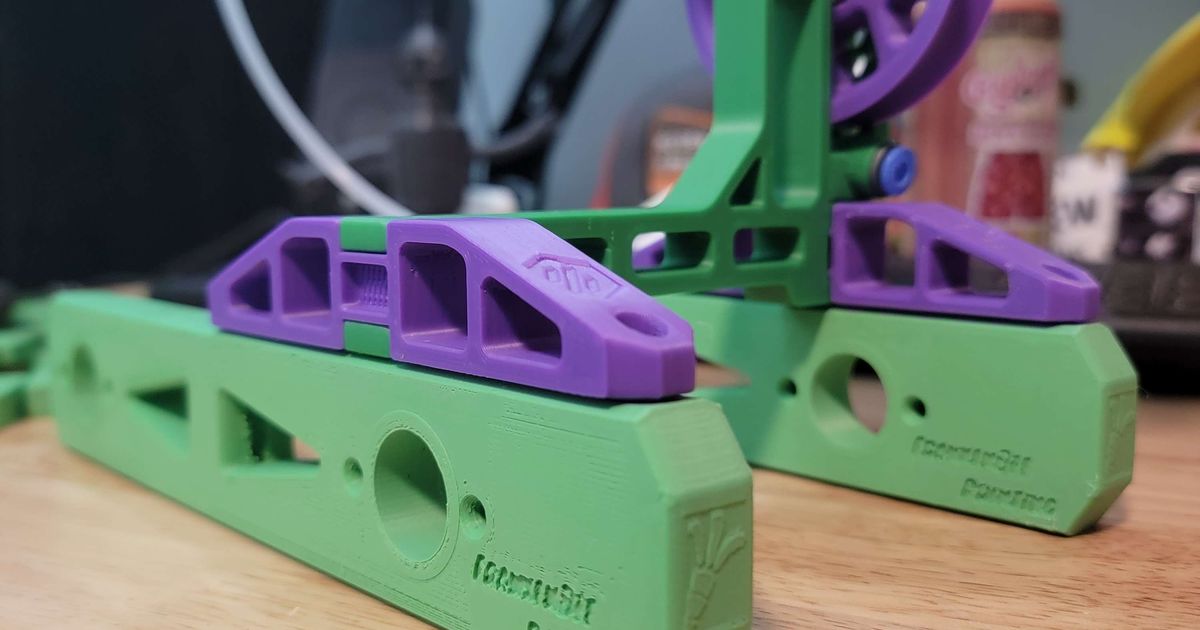 ERCP (Enraged Rabbit Carrot Patch) Spool Buffer Mount for RepRack by ...