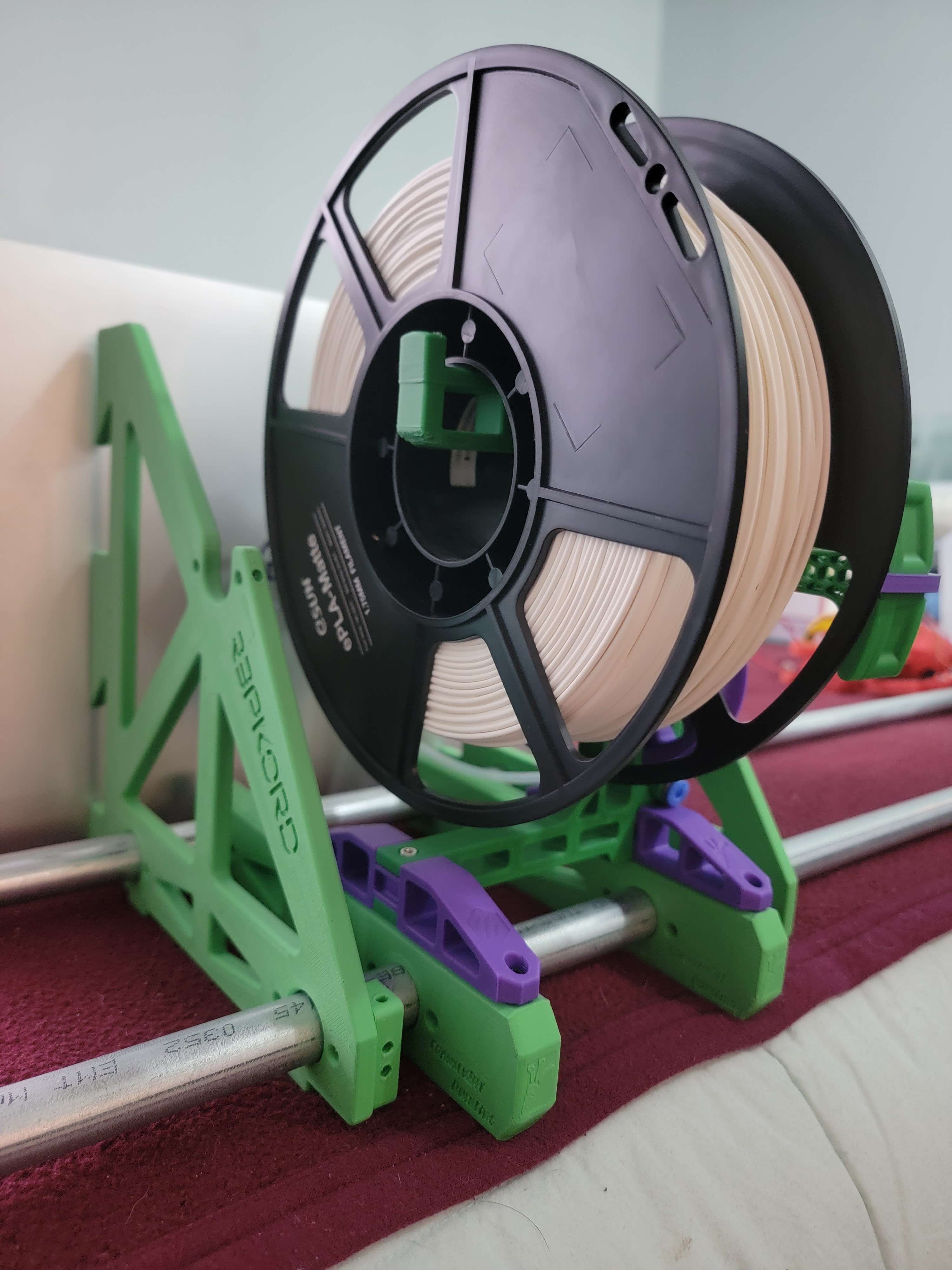 ERCP (Enraged Rabbit Carrot Patch) Spool Buffer Mount for RepRack by ...