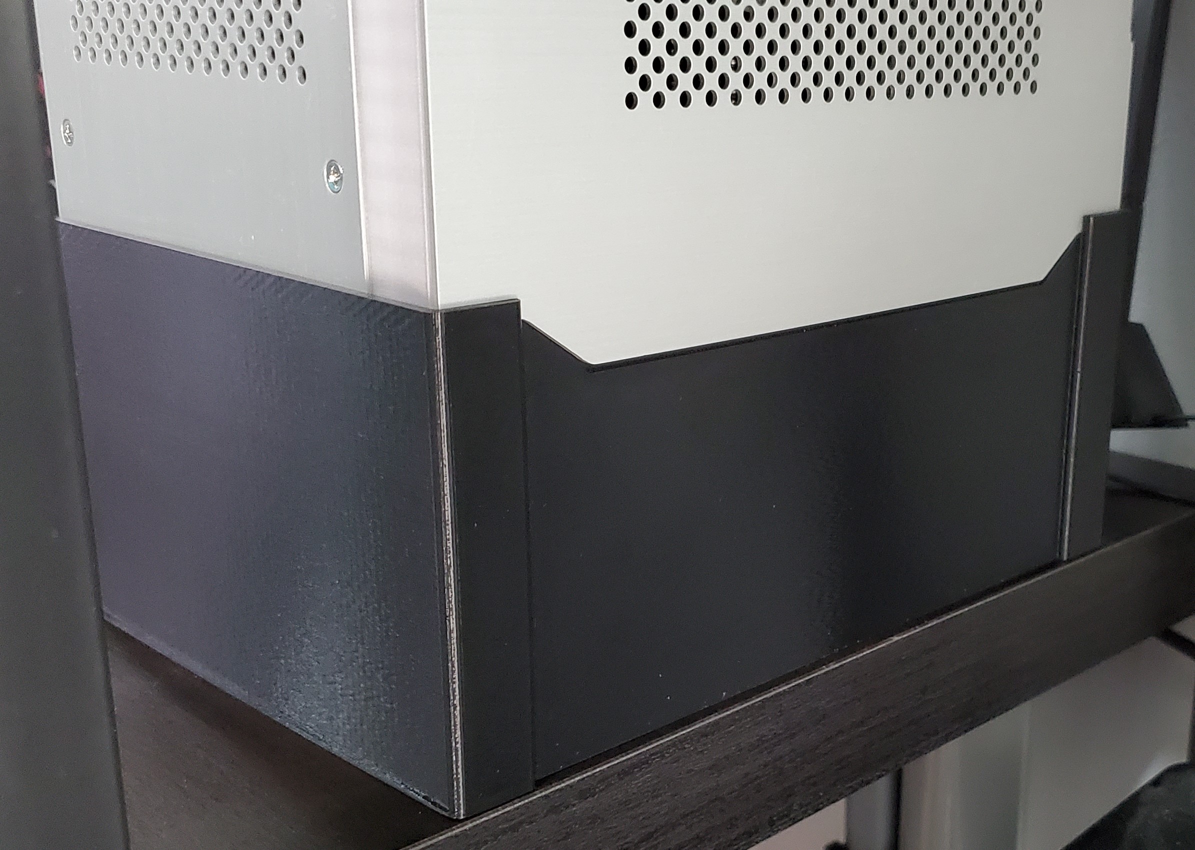 DAN A4-SFX Vertical Stand for 17mm GPU Panel Spacer por Greymanx ...