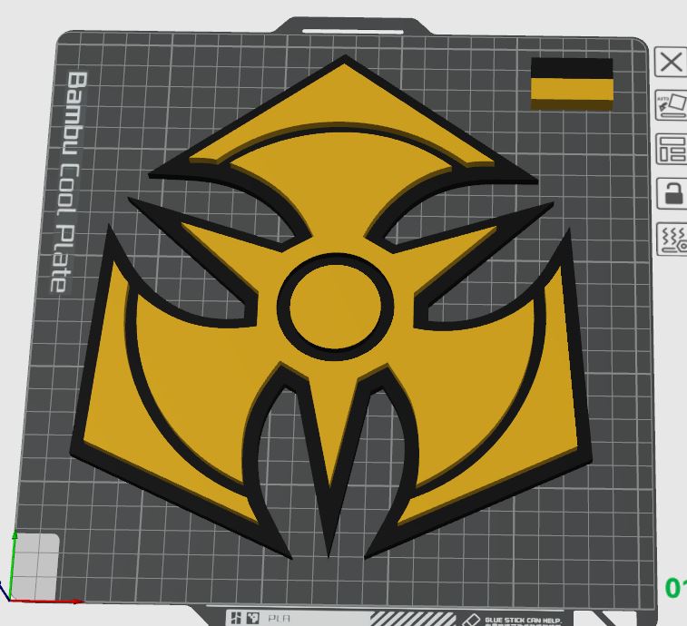 Dominator logo by mcsimeon | Download free STL model | Printables.com