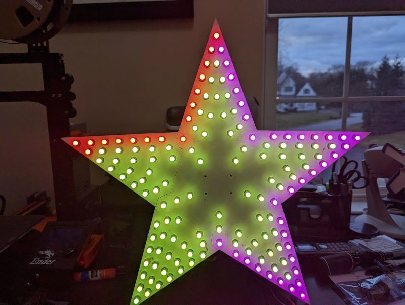 Pixel Star w/ Mount by Robert | Download free STL model | Printables.com