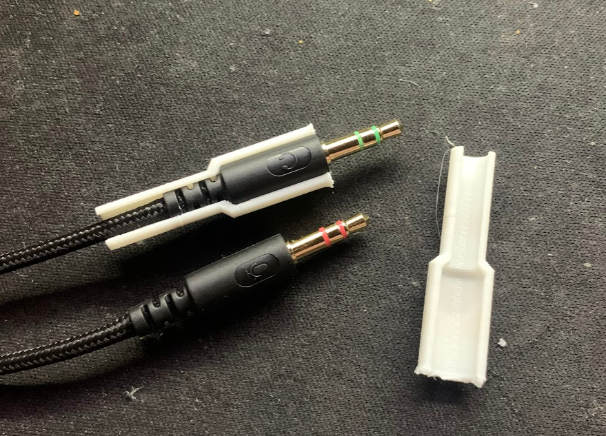 HyperX Cloud Alpha TRS connector strain relief by Oxmstr | Download ...