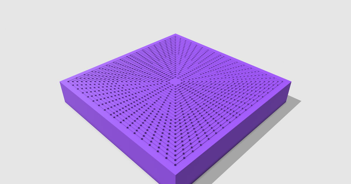 12” crochet square by MarKey | Download free STL model | Printables.com