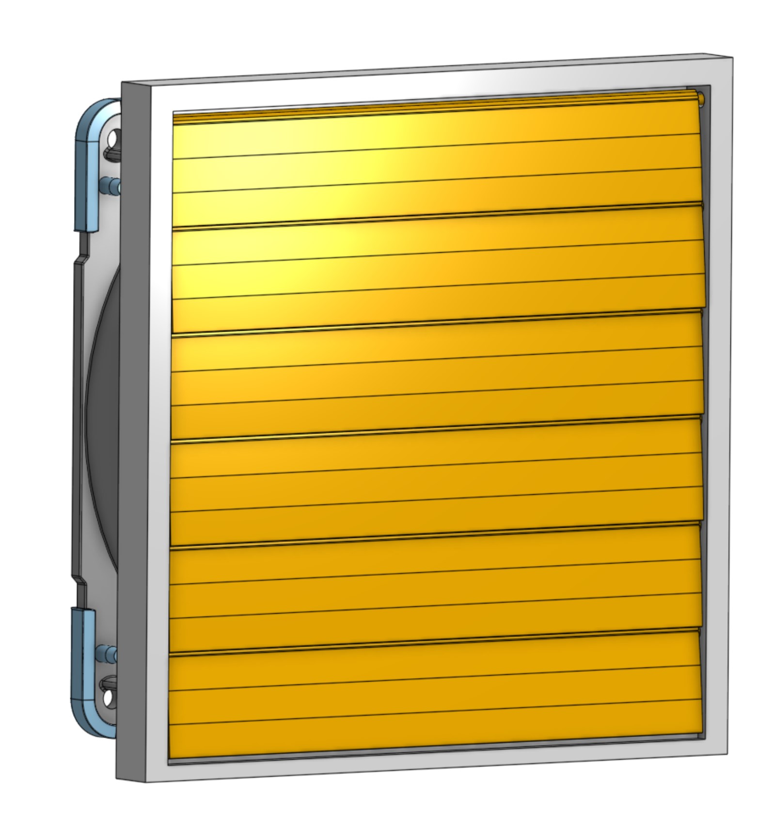 120mm Fan Louver by Hobo4ssassin | Download free STL model | Printables.com