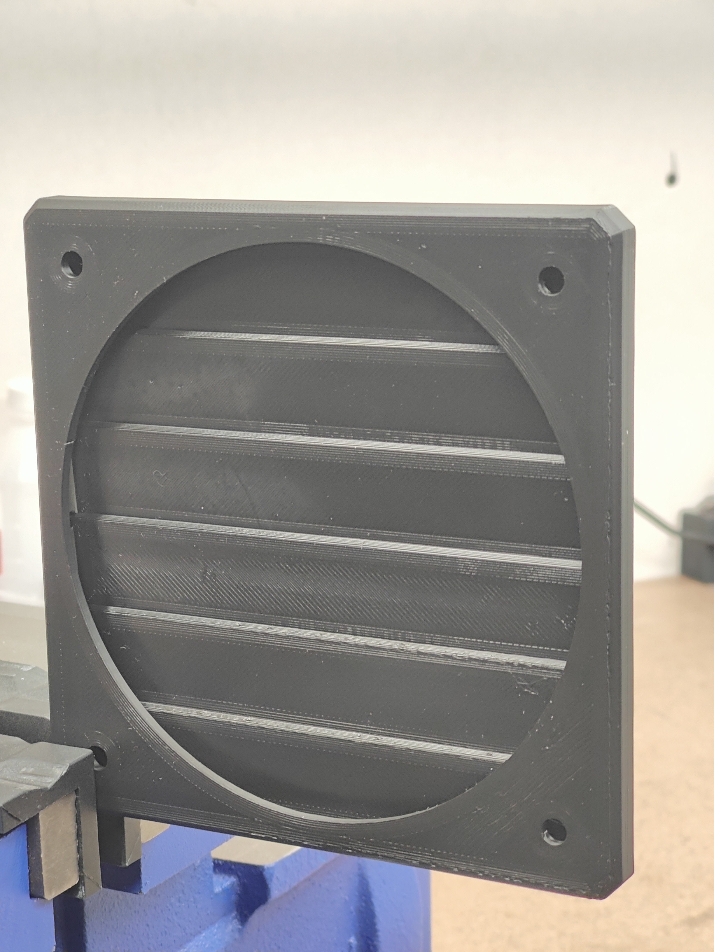 120mm Fan Louver by Hobo4ssassin | Download free STL model | Printables.com