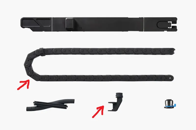 Bambu Lab P1P cable chain bracket for stock chain by thrutheframe ...