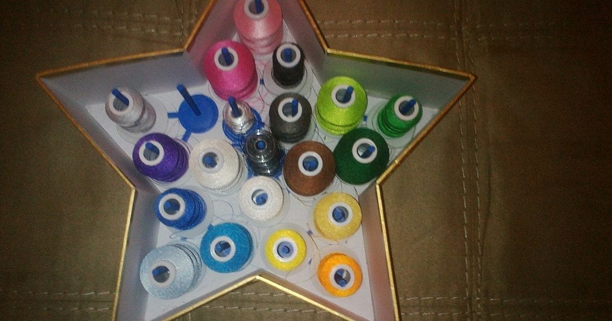 Thread Spool Rack by Matt - GlitchTech | Download free STL model ...