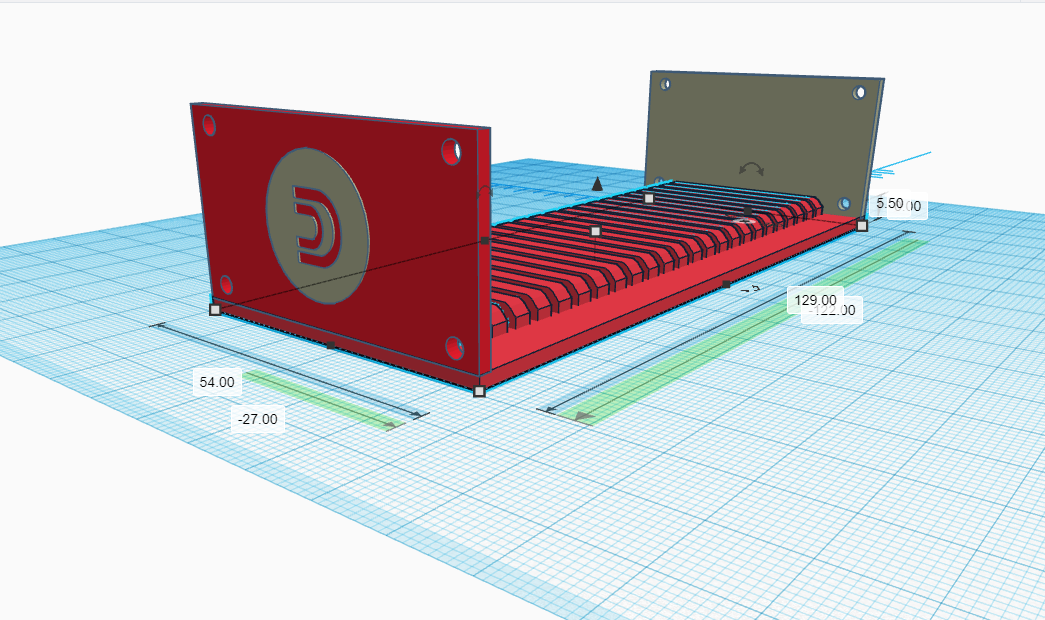 ESP32 Rig Rack for Duino-Coin by JasonBra1n | Download free STL model ...