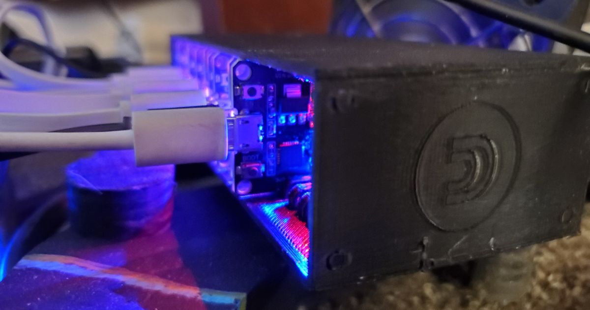 ESP32 Rig Rack for Duino-Coin by Jason's Workshop | Download free STL model | Printables.com