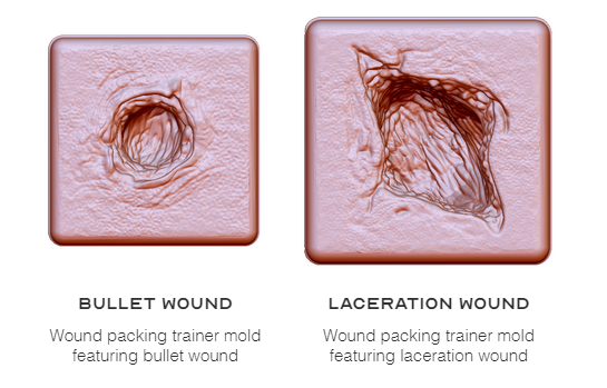 Wound packing task trainer - molds for silicone casting por Decent ...