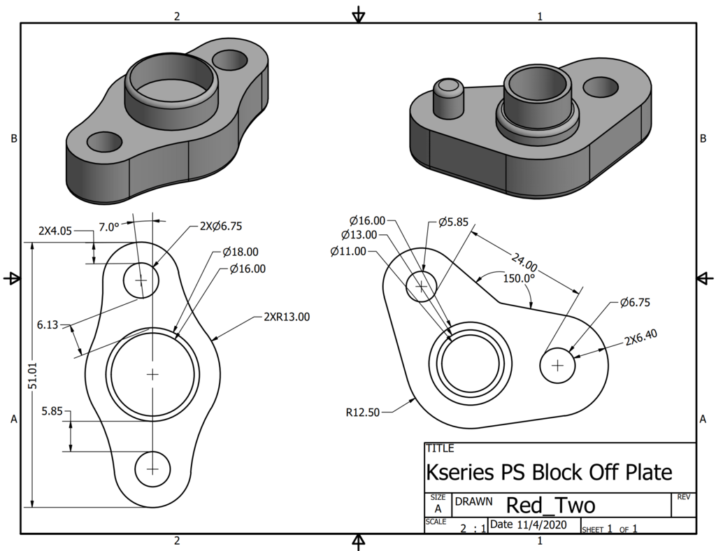 KSeries PS Delete/Block Off Plates by Red_Two | Download free STL model ...