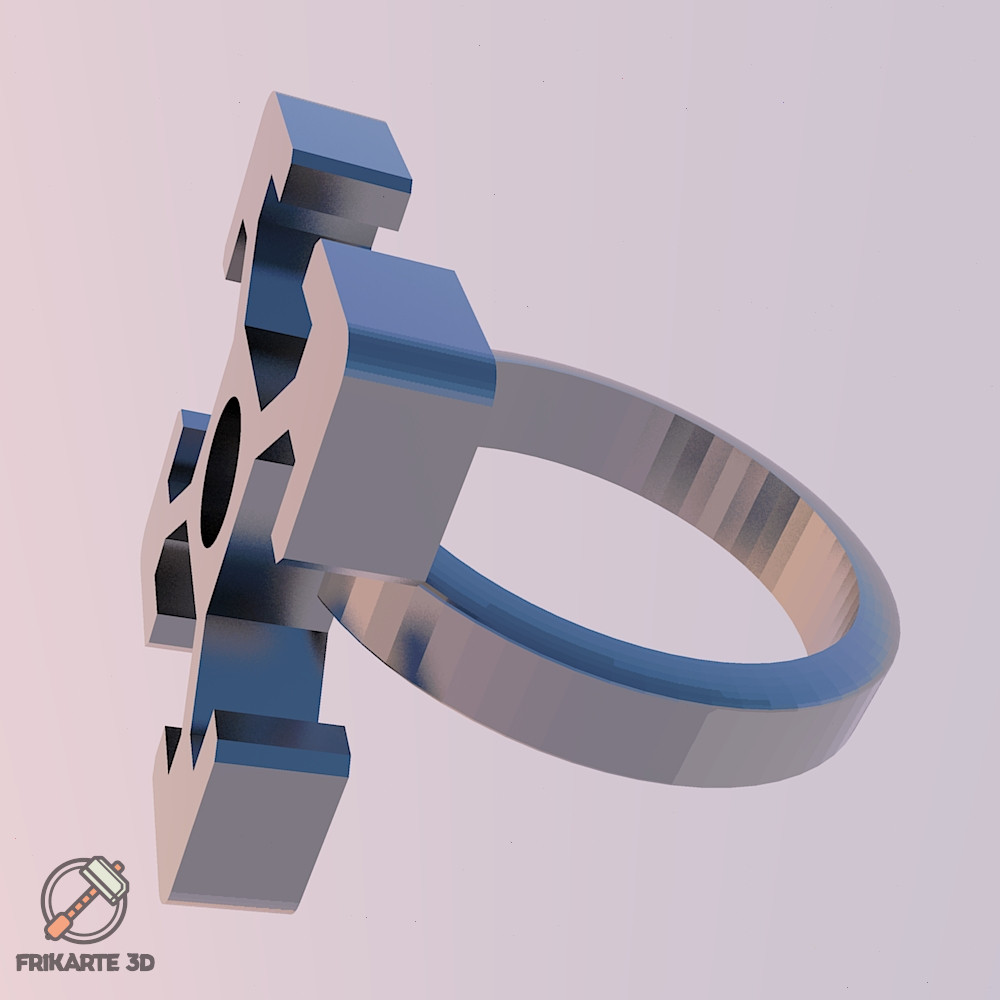 Profile Ring by Frikarte3D | Download free STL model | Printables.com