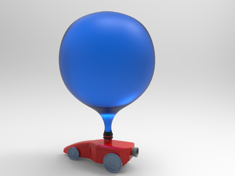 Balloon powered car (update) by Robbert Laugs | Download free STL model ...