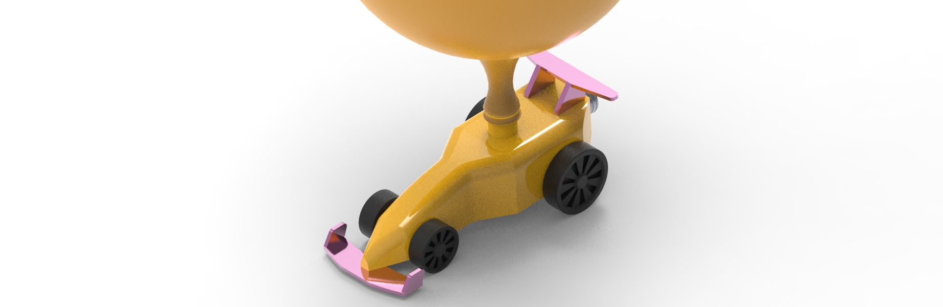 Balloon powered car (update) by Robbert Laugs | Download free STL model ...