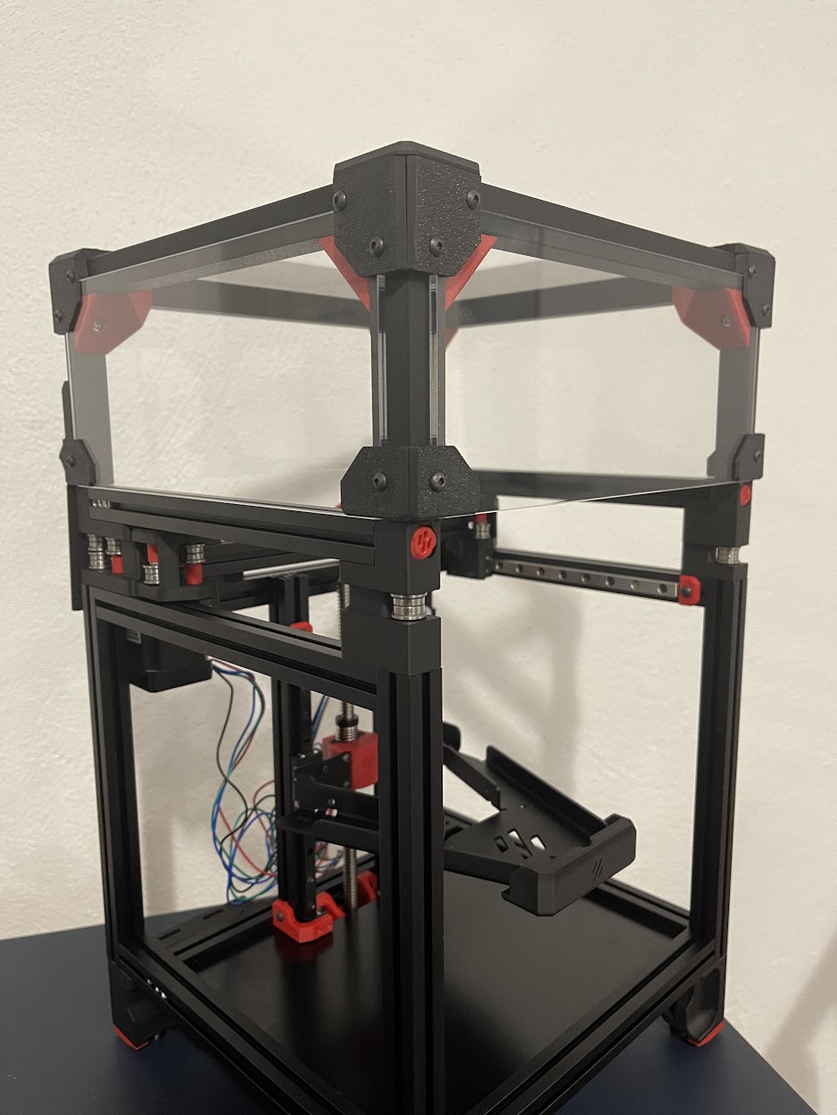 Voron V0.2 - Top Hat without aluminum profiles (printed profiles) by ...