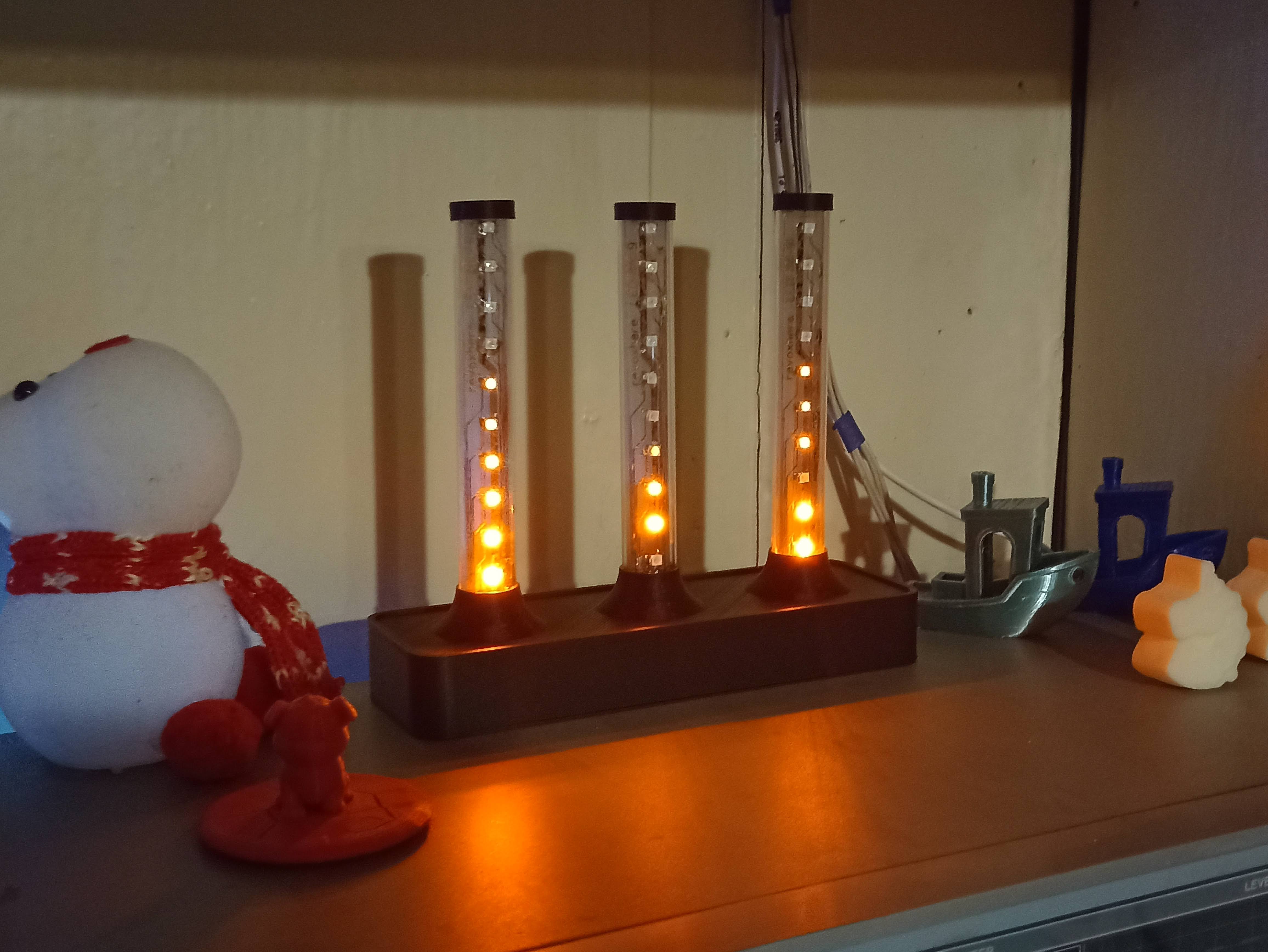 VU Meter with LED replicas of IN-9 Nixie tubes by revoxsvko | Download ...