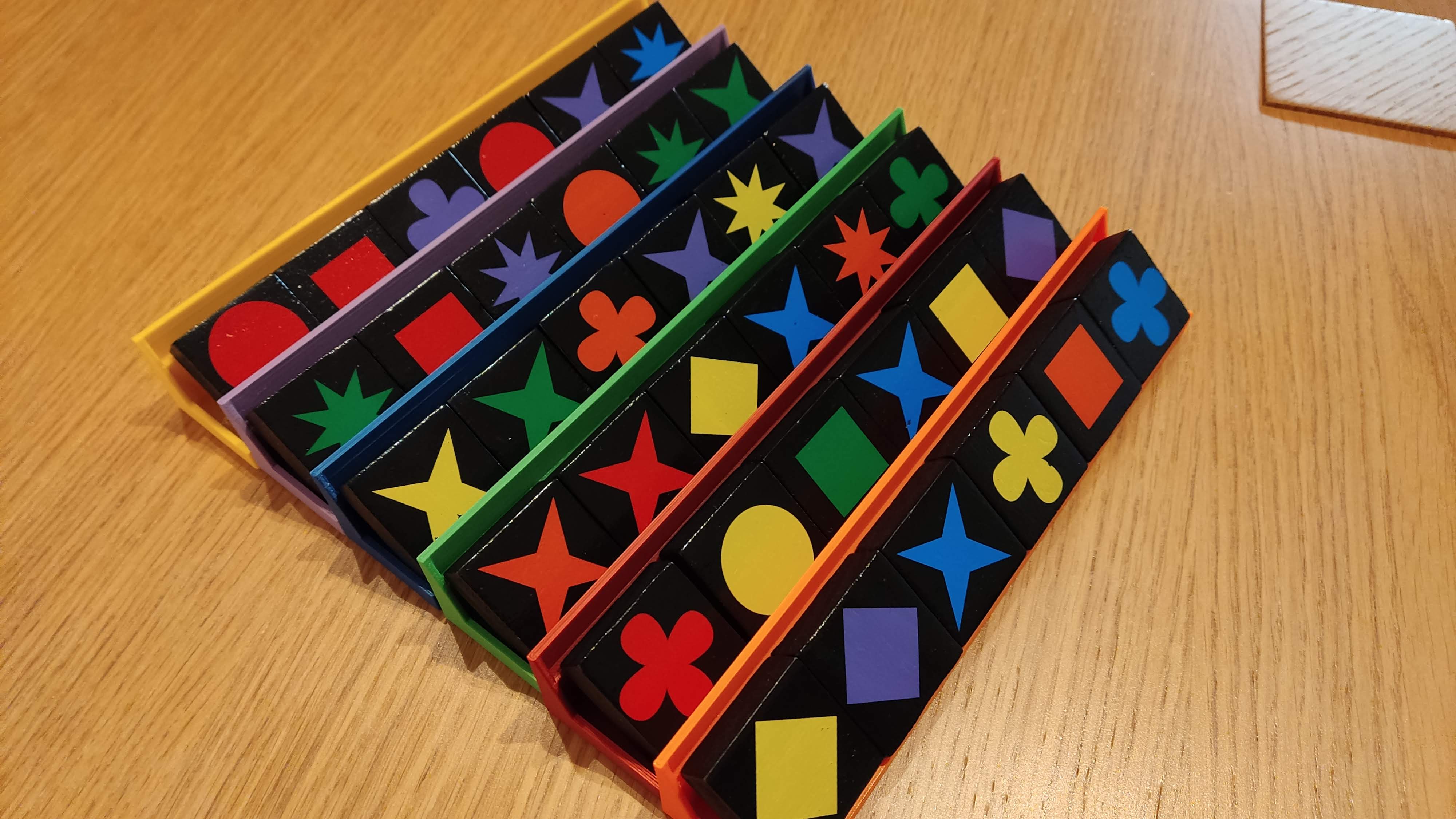 Qwirkle - stojánek by ZŠ Dolákova | Download free STL model ...