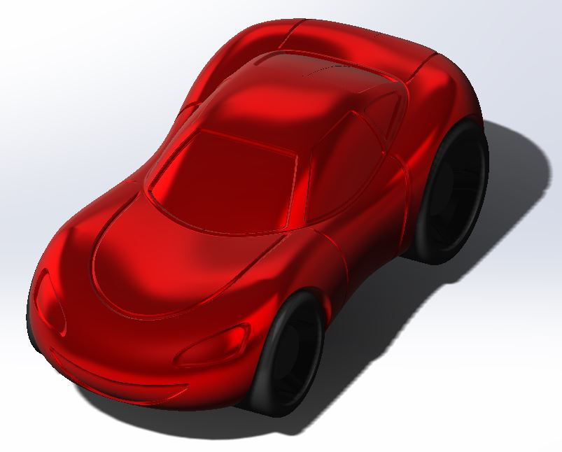 Car -toddler safe- by Philoz | Download free STL model | Printables.com