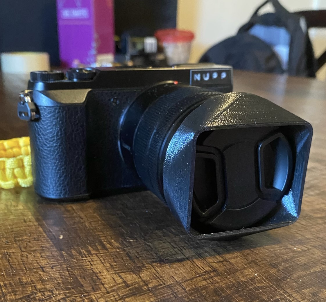 Panasonic Lumix G Vario 45-150mm Rectangular Lens Hood by chrisnupp ...