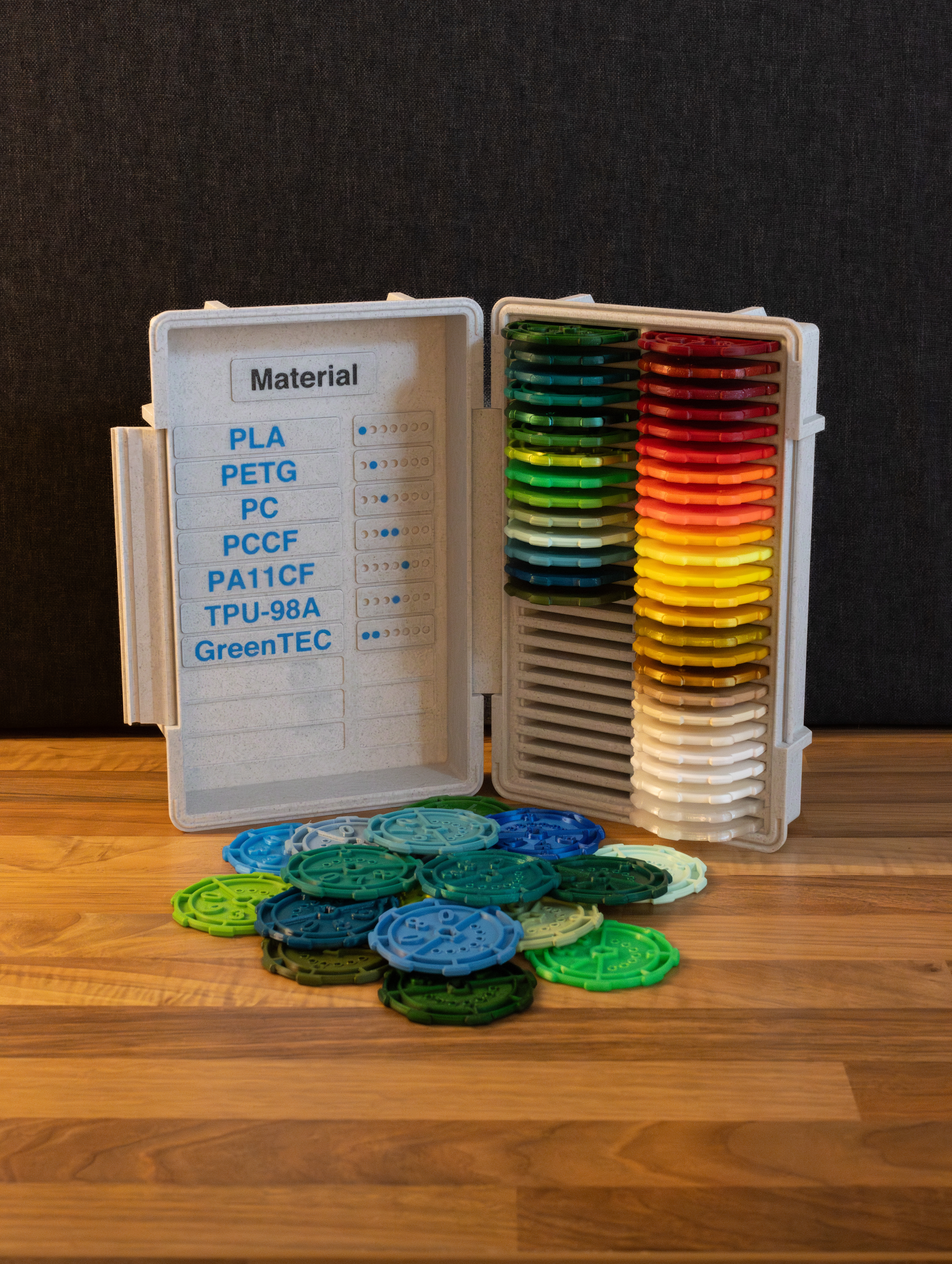Filament Swatch Coins por Harms3D | Descargar modelo STL gratuito ...