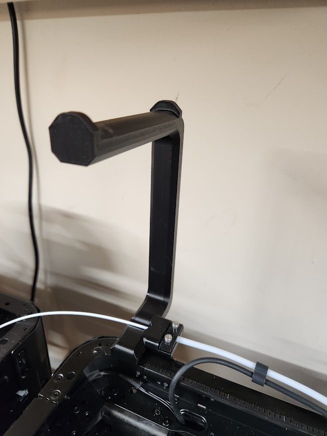 Bambu P1P Carbon Top Filament Spool Holder by CdRsKuLL | Download free ...